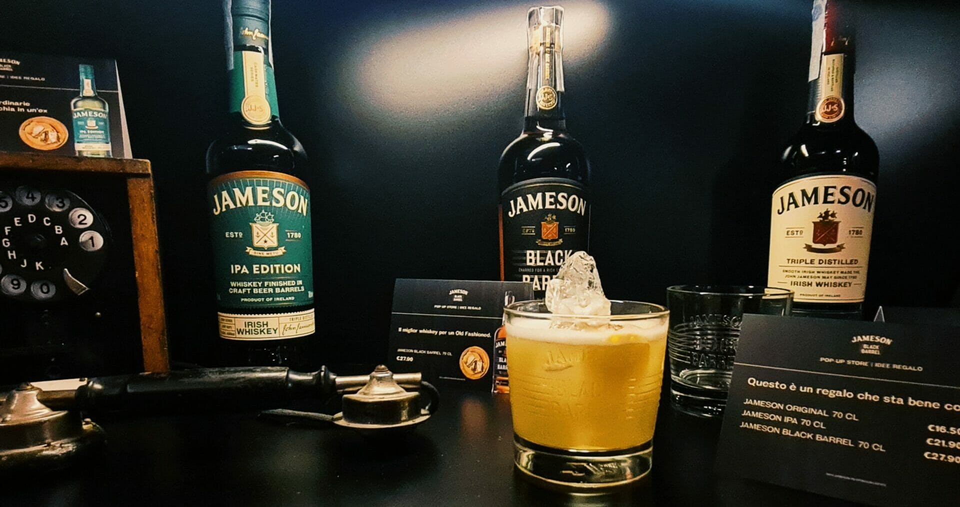 Jameson, uno shop-cocktail bar a Milano per il nuovo Black Barrel