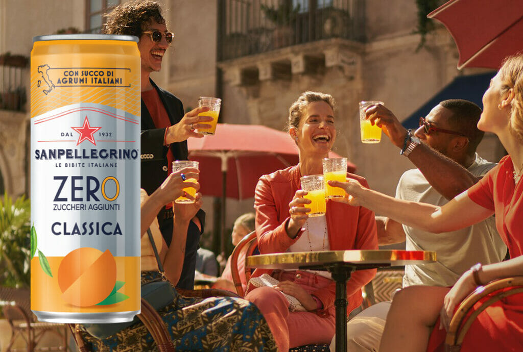 Le Bibite Sanpellegrino lanciano la gamma Zero in lattina